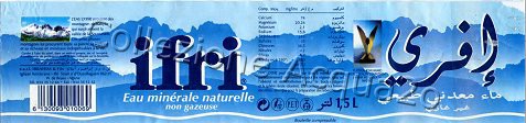 Etichette acqua Ifri labels water